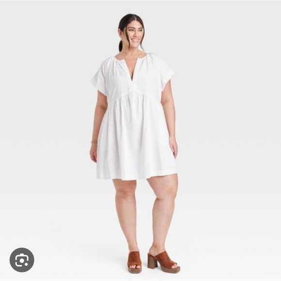 Universal Thread | Dresses | Universal Thread Linen Mini Dress | Poshmark